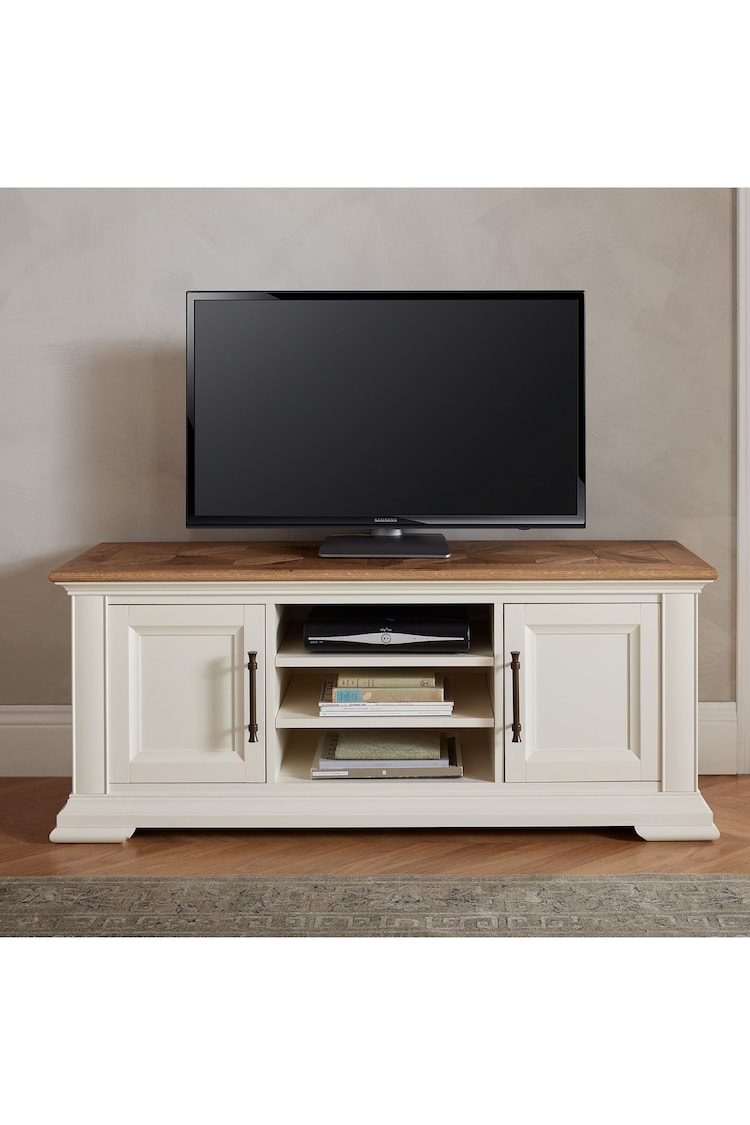 Buy Bentley Designs White Two Tone TV Unit from the Next UK online shop