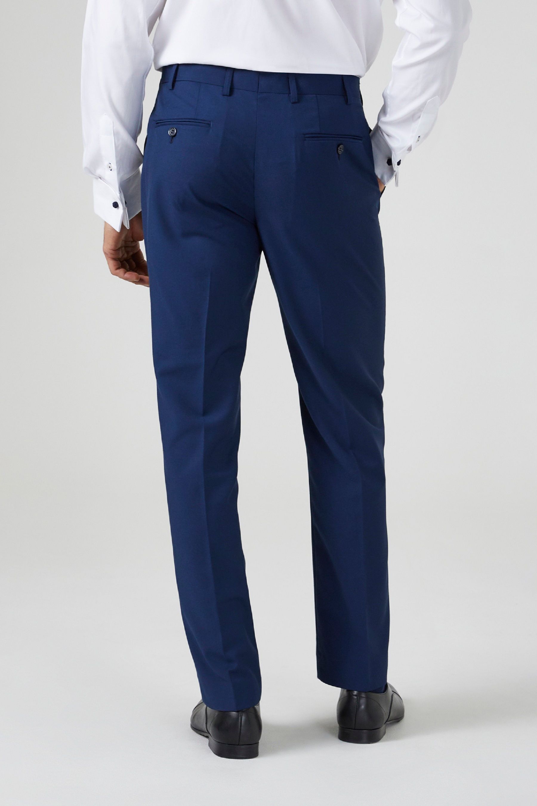 Buy Skopes Blue Tailored Fit Kennedy Suit: Trousers from the Next UK ...