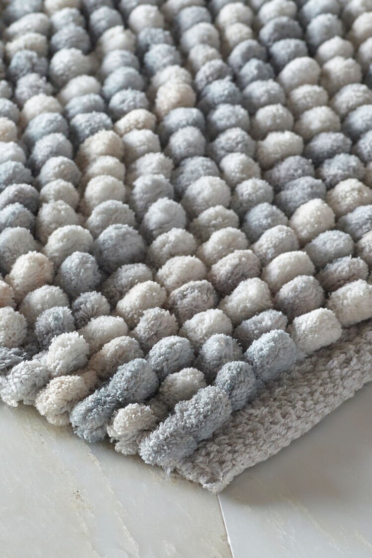 Buy Grey Marl Giant Shower Bobble Mat from Next Australia