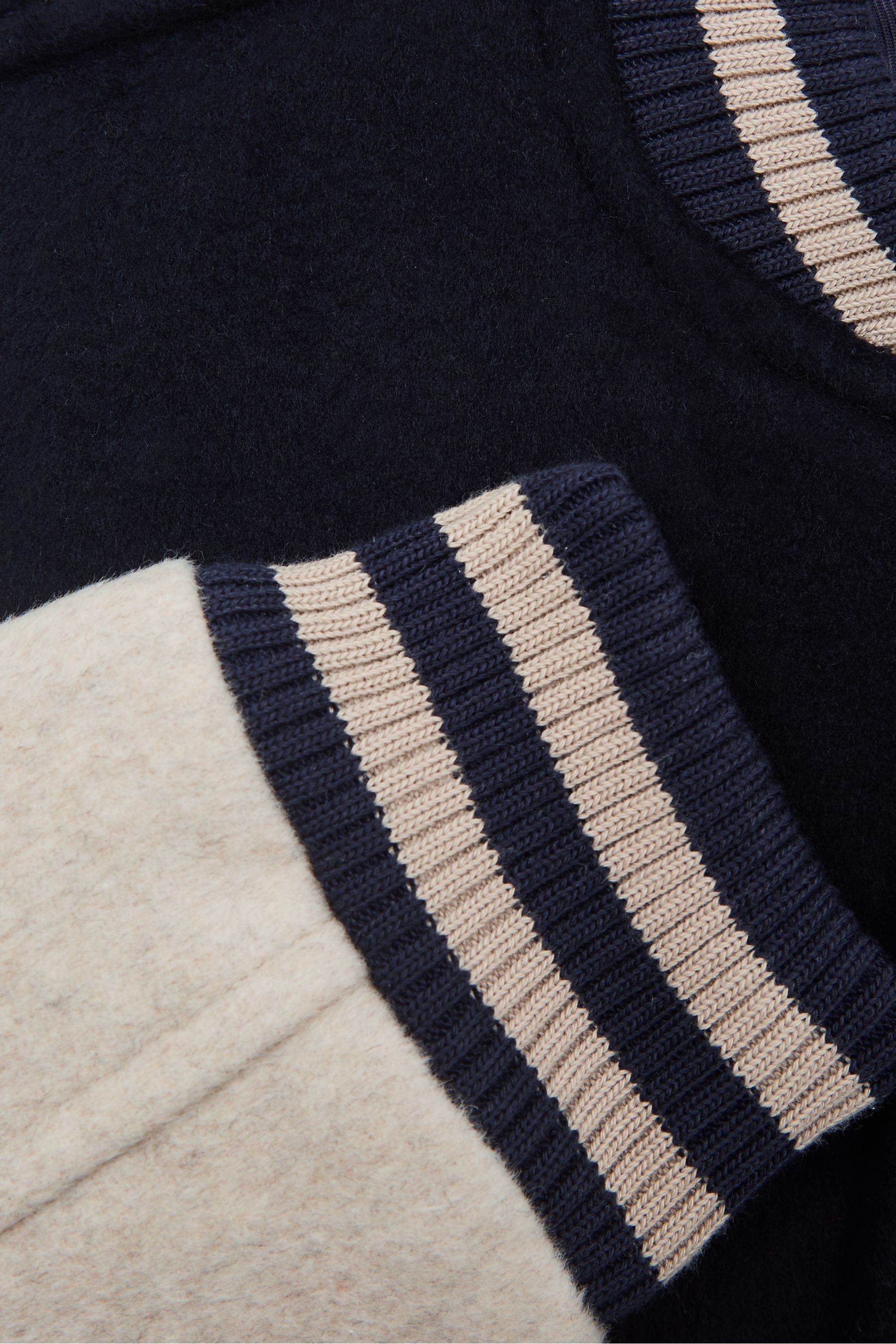 Buy Reiss Navy Kansas Varsity Bomber Jacket from the Next UK online shop