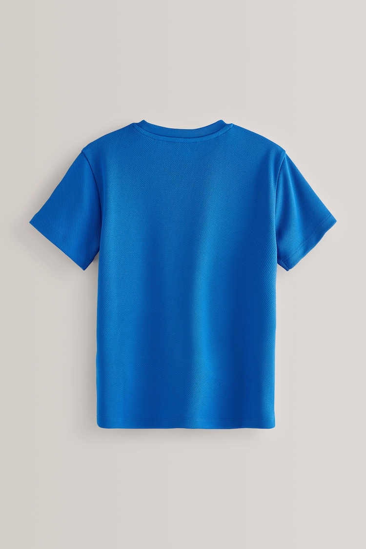 Buy Cobalt Blue Single Sports T-Shirt (3-16yrs) from the Next UK online ...