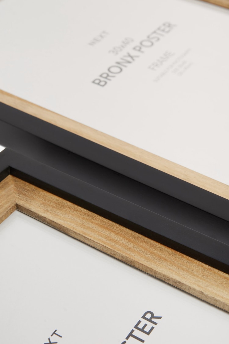 Buy Black Bronx Wood Large Photo Frame from the Next UK online shop
