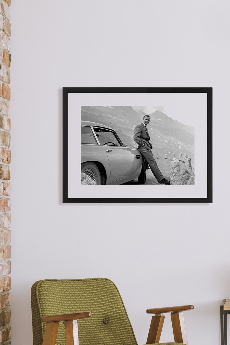 Buy Brookpace Lascelles Black James Bond Aston Martin Framed Wall Art ...