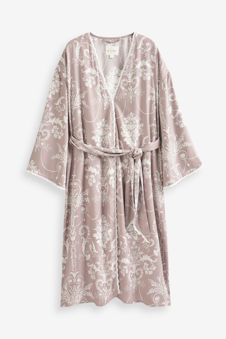 Buy Laura Ashley Mauve Pink Dressing Gown from the Next UK online shop
