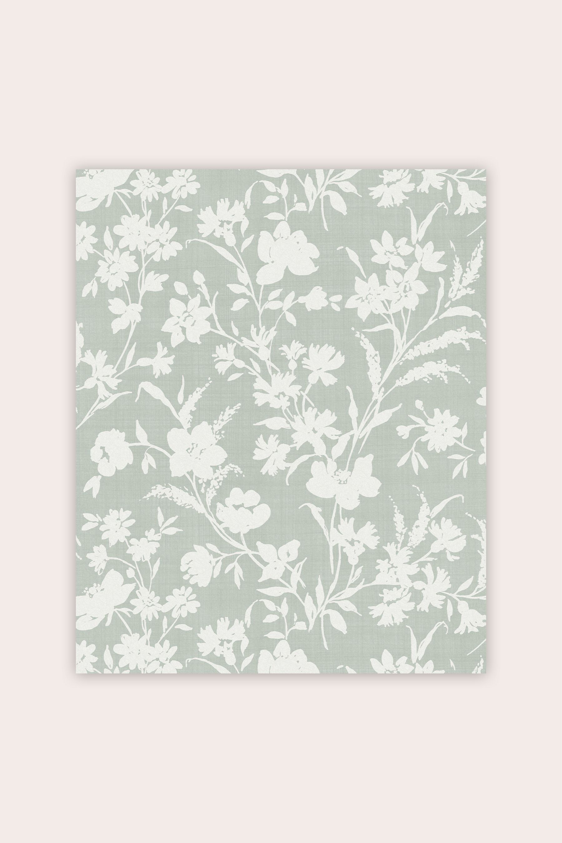 Buy Laura Ashley Sage Green Rye 10M Wallpaper from the Next UK online shop