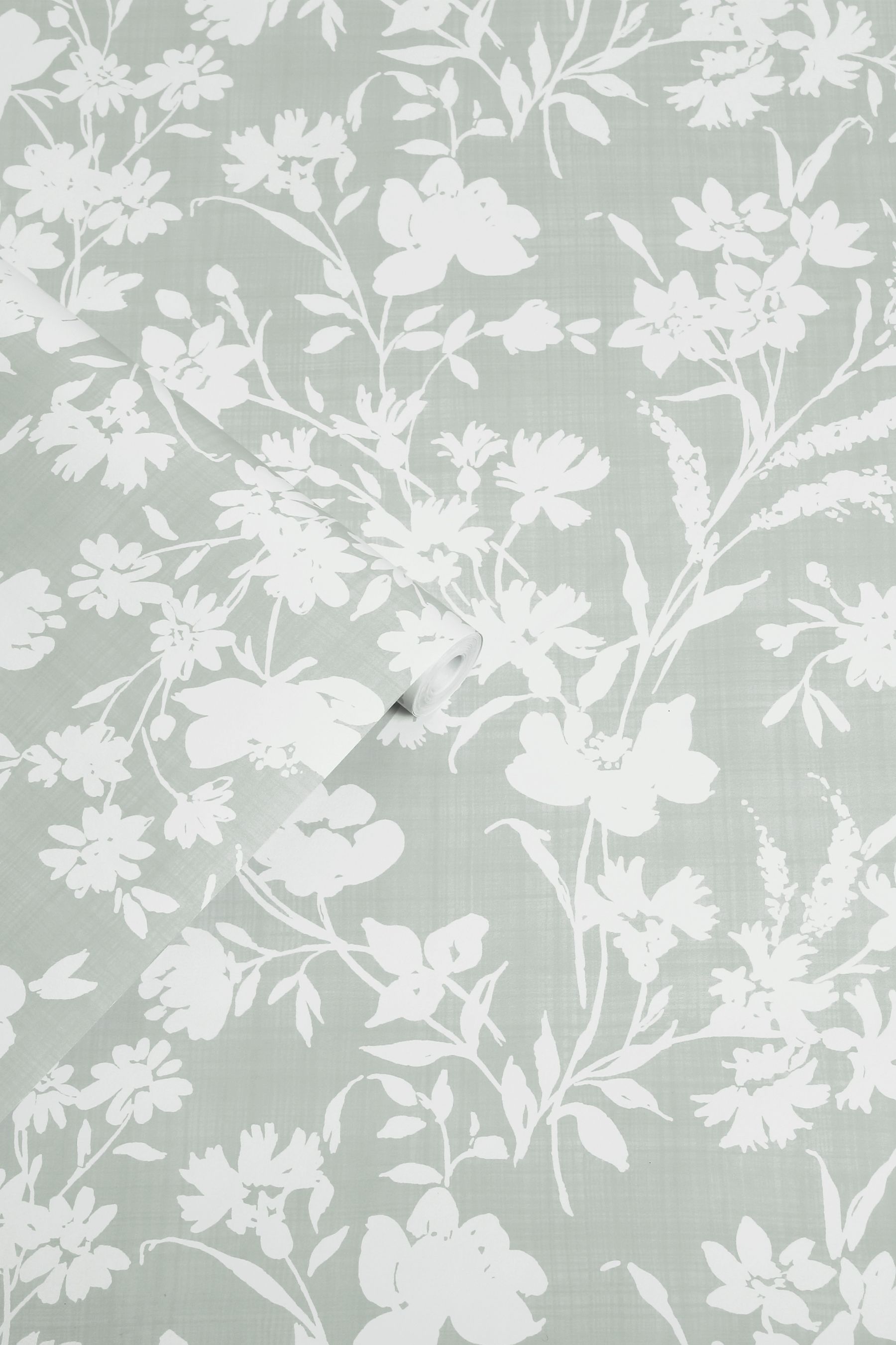 Buy Laura Ashley Sage Green Rye 10M Wallpaper from the Next UK online shop