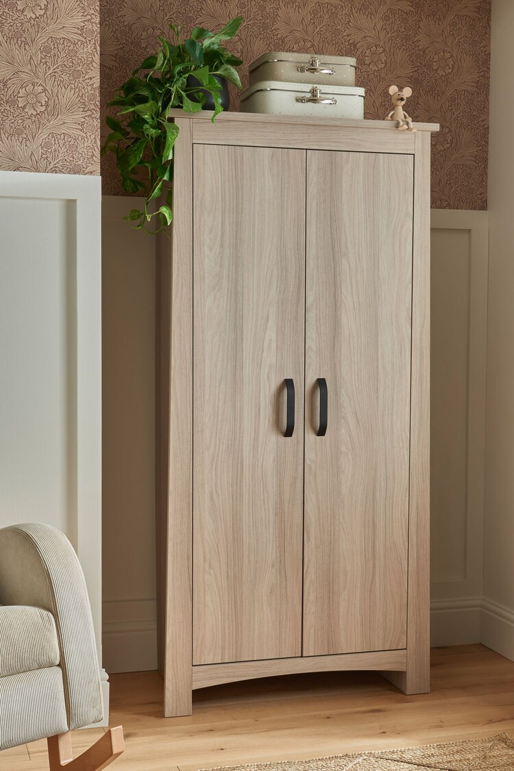 Buy Cuddleco Ash Isla 2 Door Nursery Wardrobe from the Next UK online shop