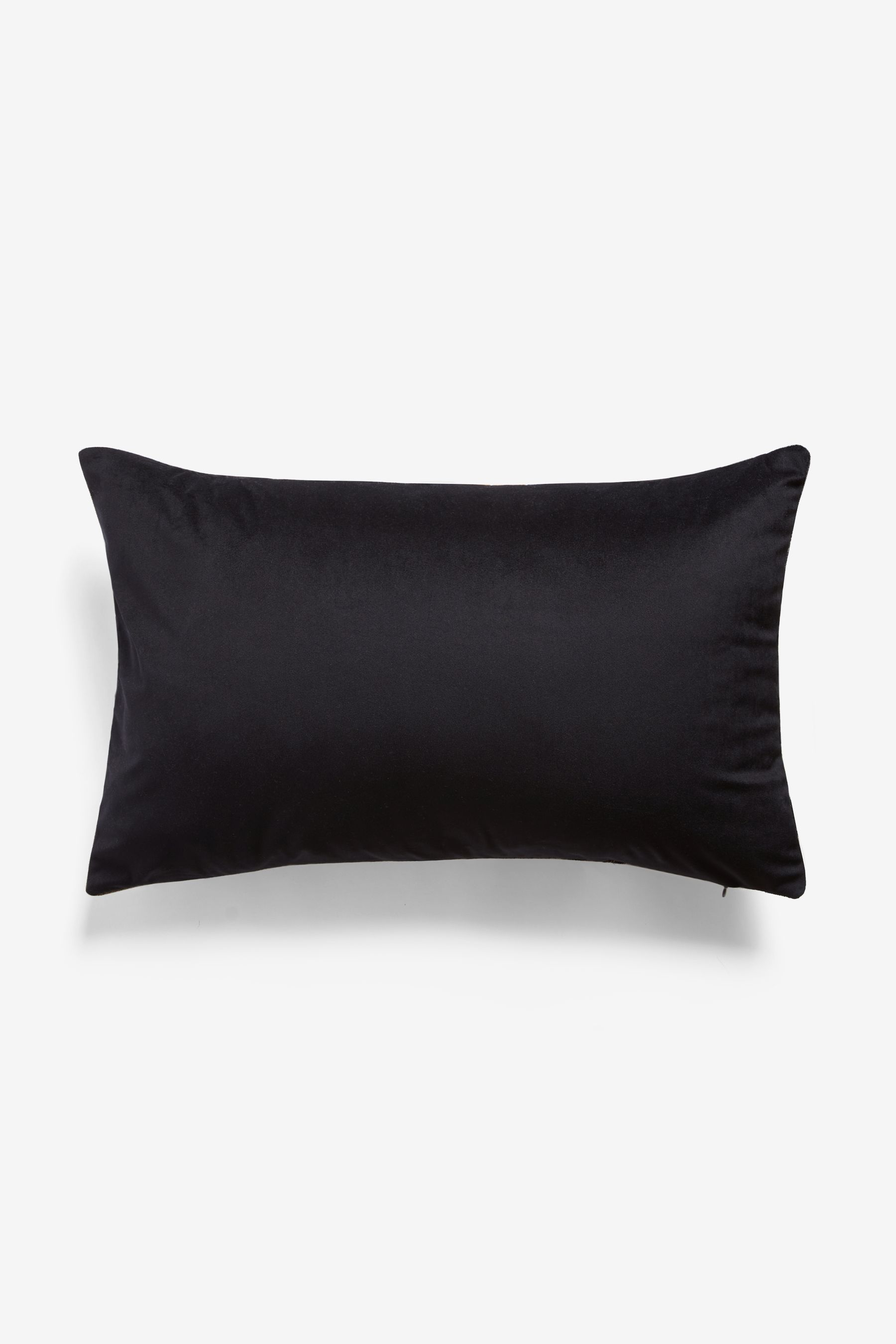 Buy Monochrome 40 x 59cm Retro Cut Velvet Cushion from the Next UK ...