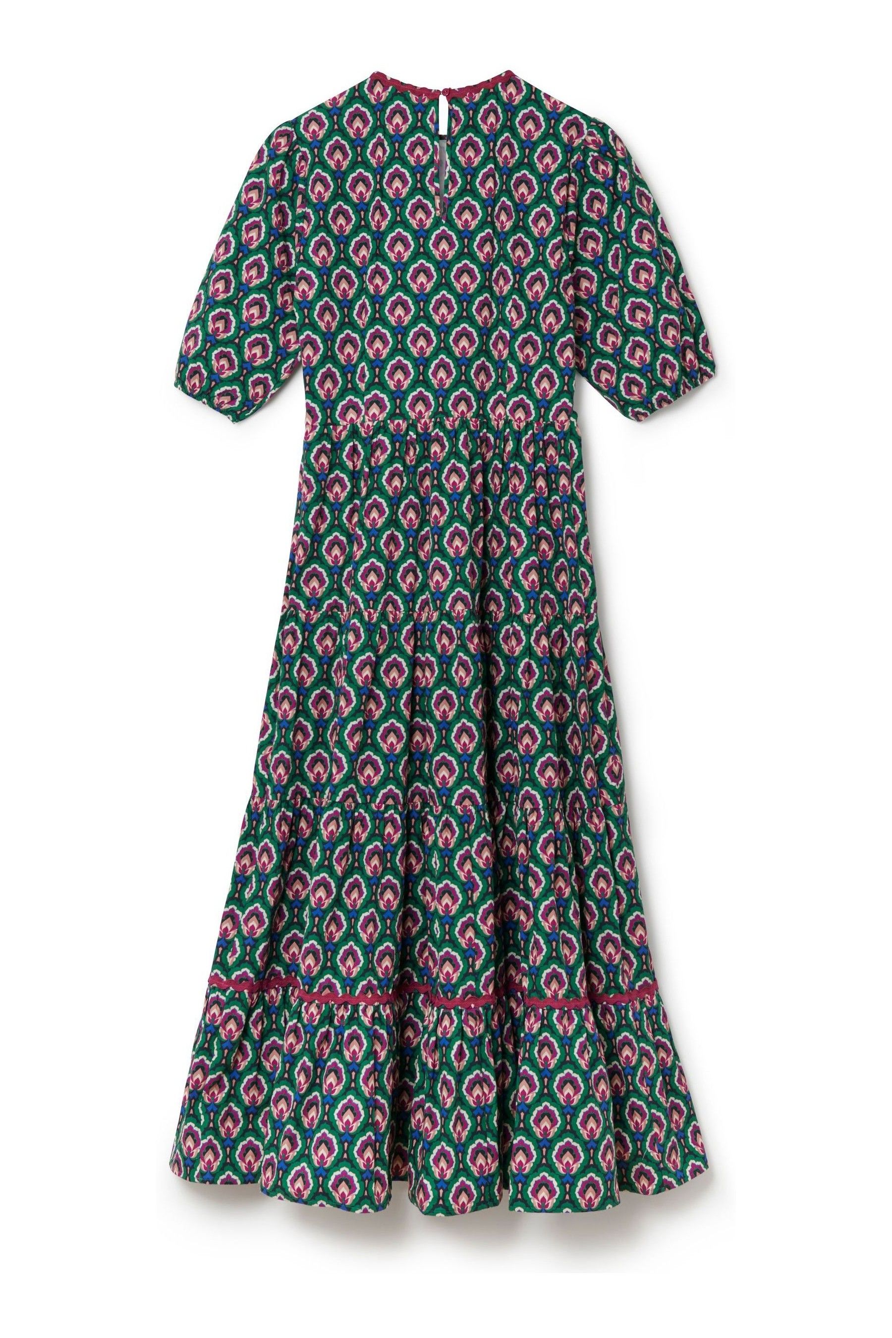 Buy Another Sunday 100% Cotton Floral Print Poplin Short Puff Sleeve ...