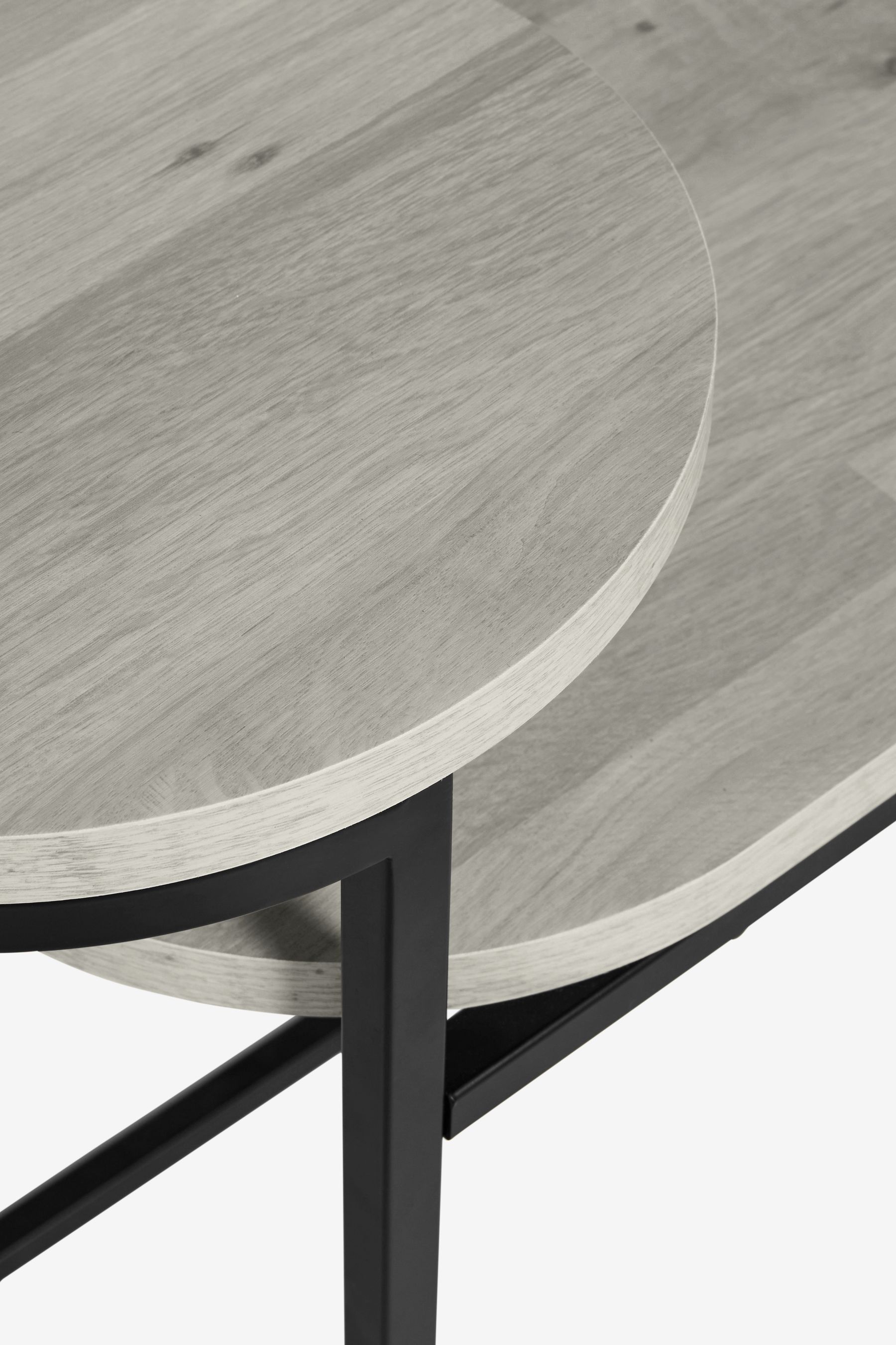 Buy Grey Bronx Oak Effect Side Table from the Next UK online shop