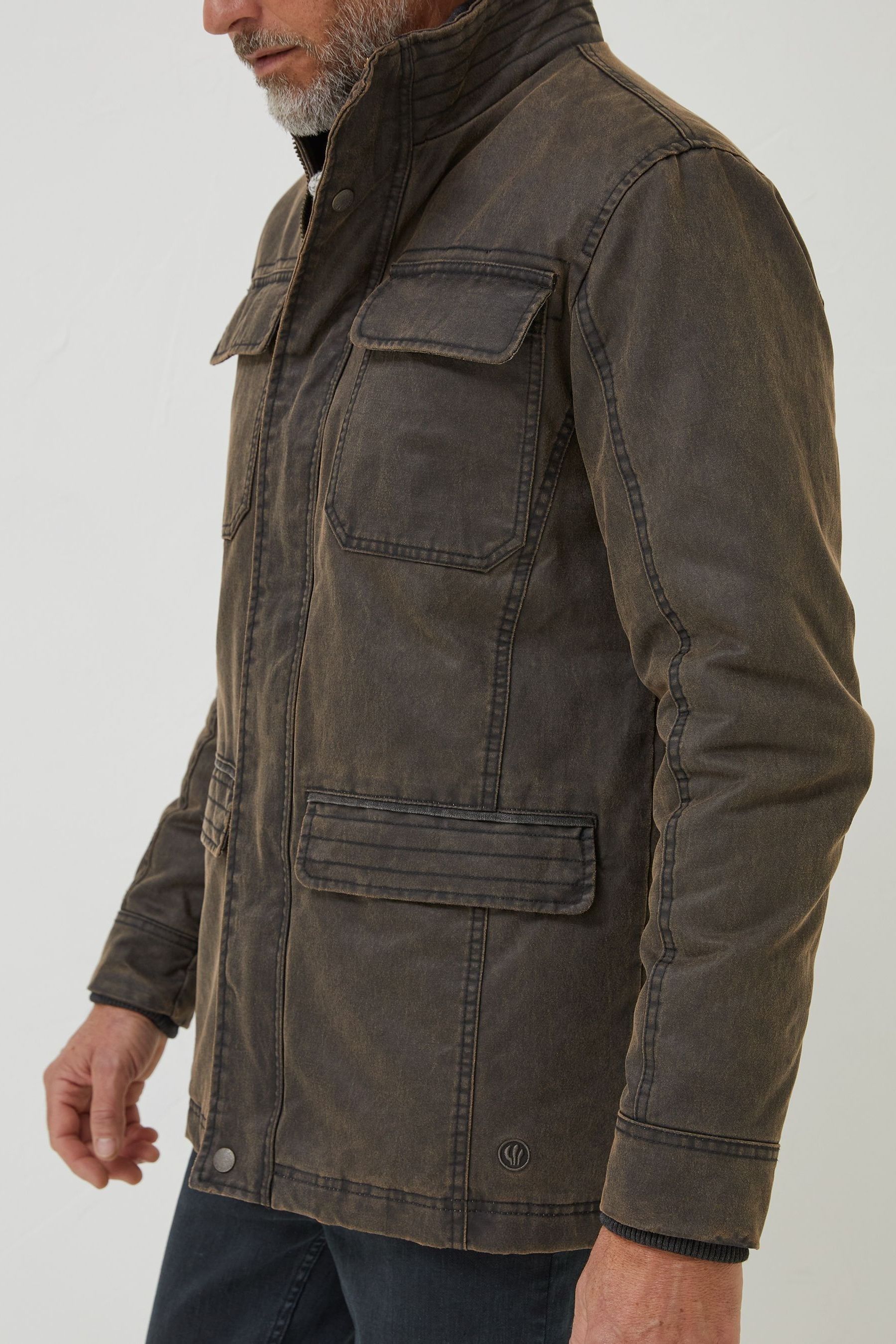 Buy FatFace Brown Broadsands Four Pocket Jacket from Next Ireland