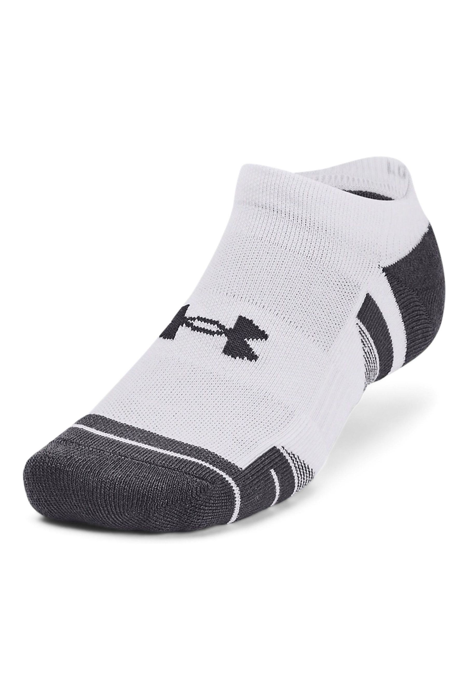Buy Under Armour White Performance Tech Socks 3 Pack from the Next UK ...