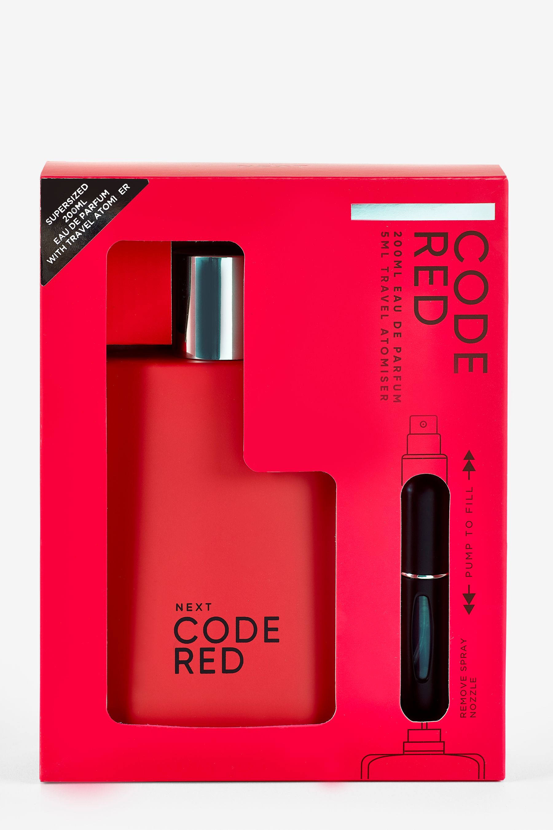 Buy Code Red 200ml Eau de Parfum and 5ml Travel Atomiser Gift Set from ...