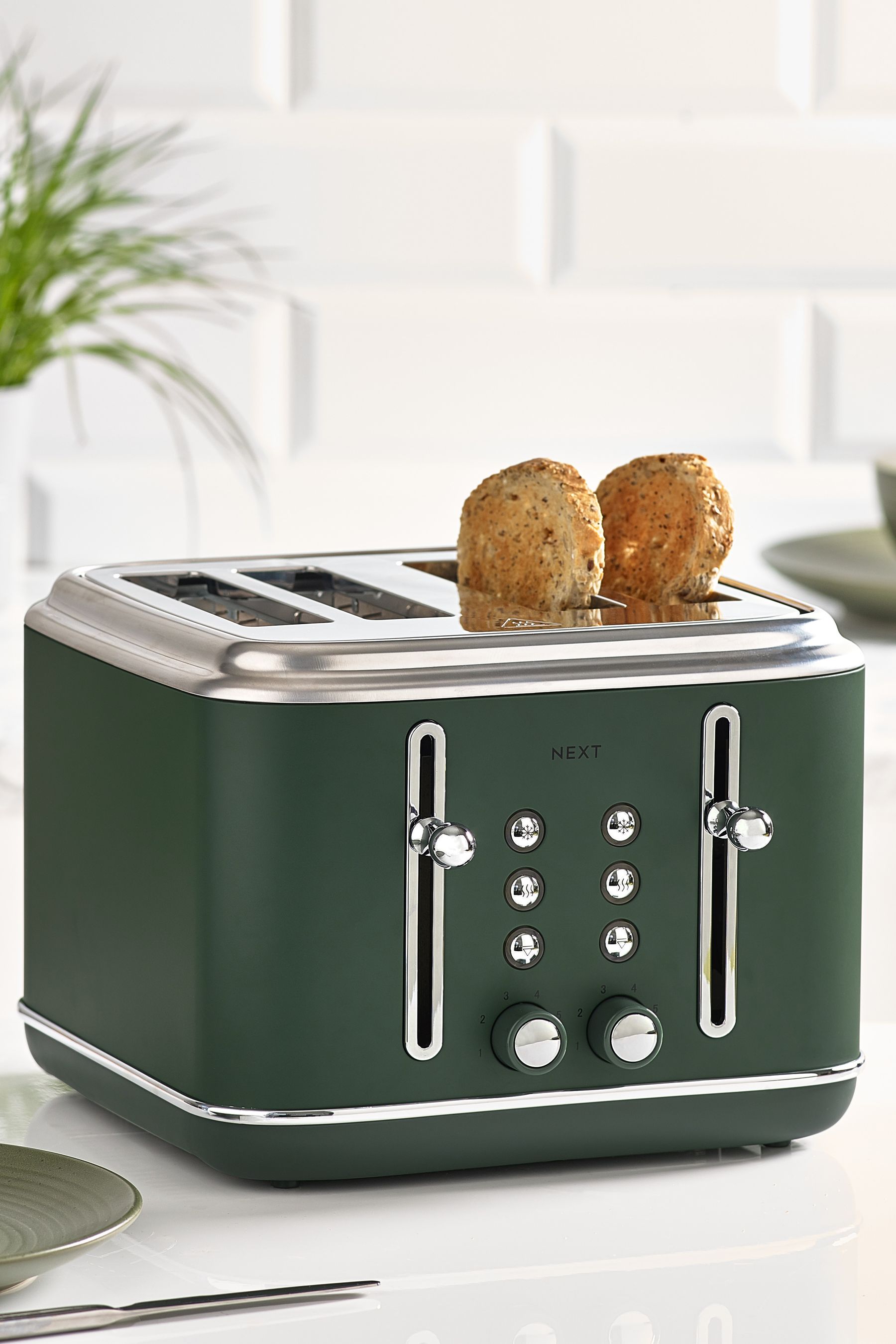 Buy Green Erin 4 Slice Toaster from the Next UK online shop