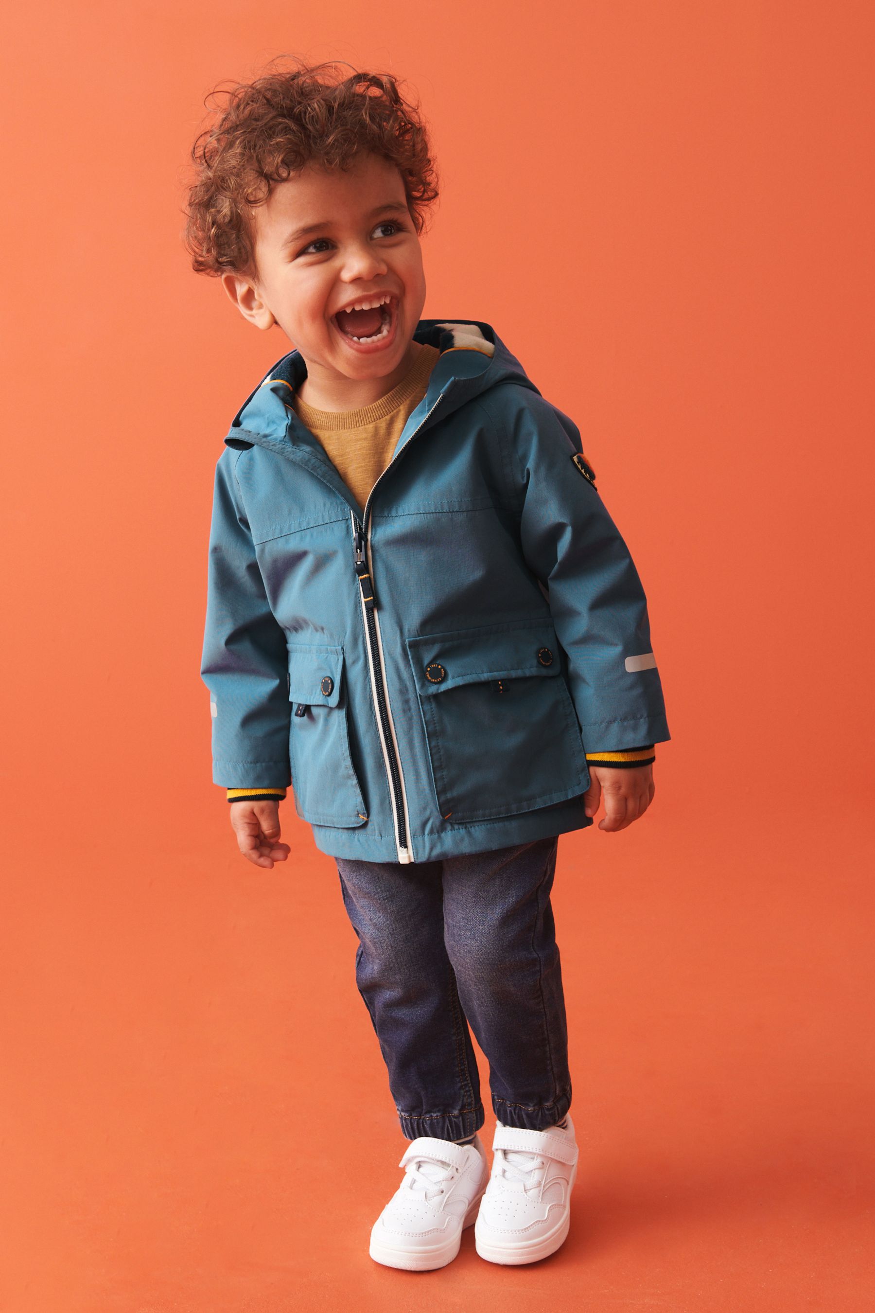 Buy Blue Waterproof Coat (3mths-7yrs) from Next Ireland