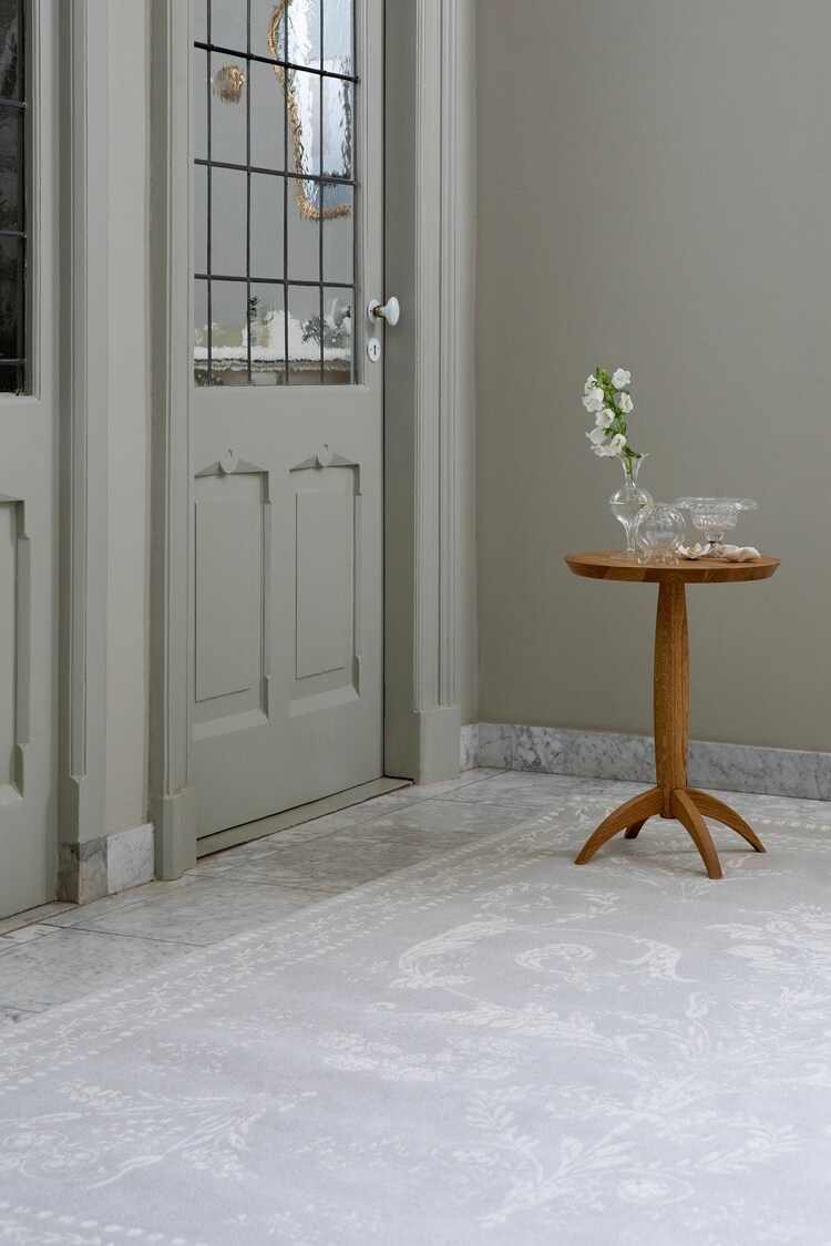 Buy Laura Ashley Grey Josette 100% Cotton Rug from the Next UK online shop