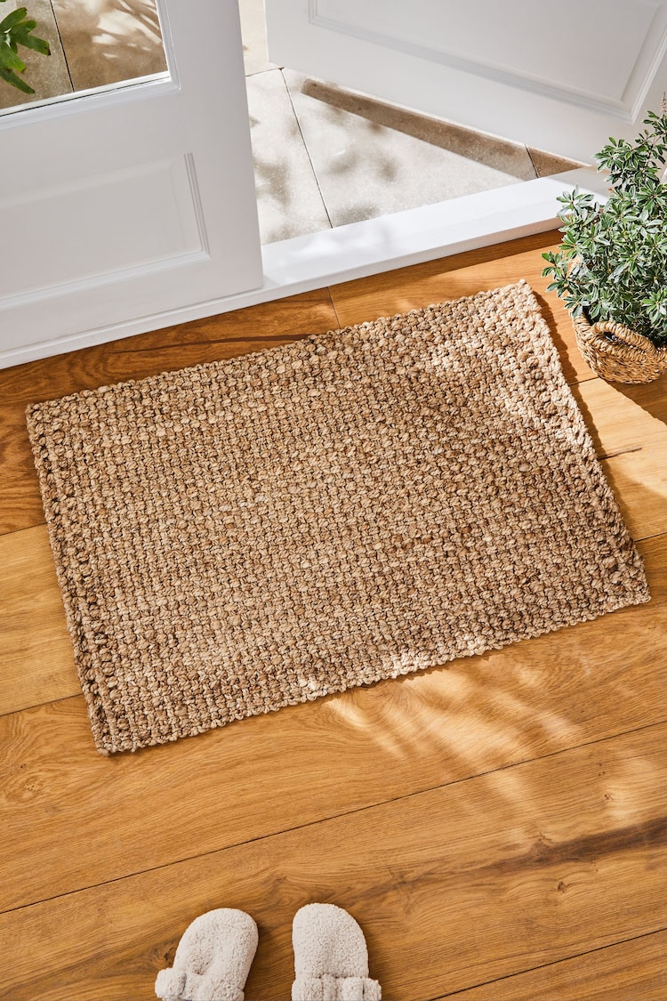 Buy Natural Woven Jute Doormat from the Next UK online shop