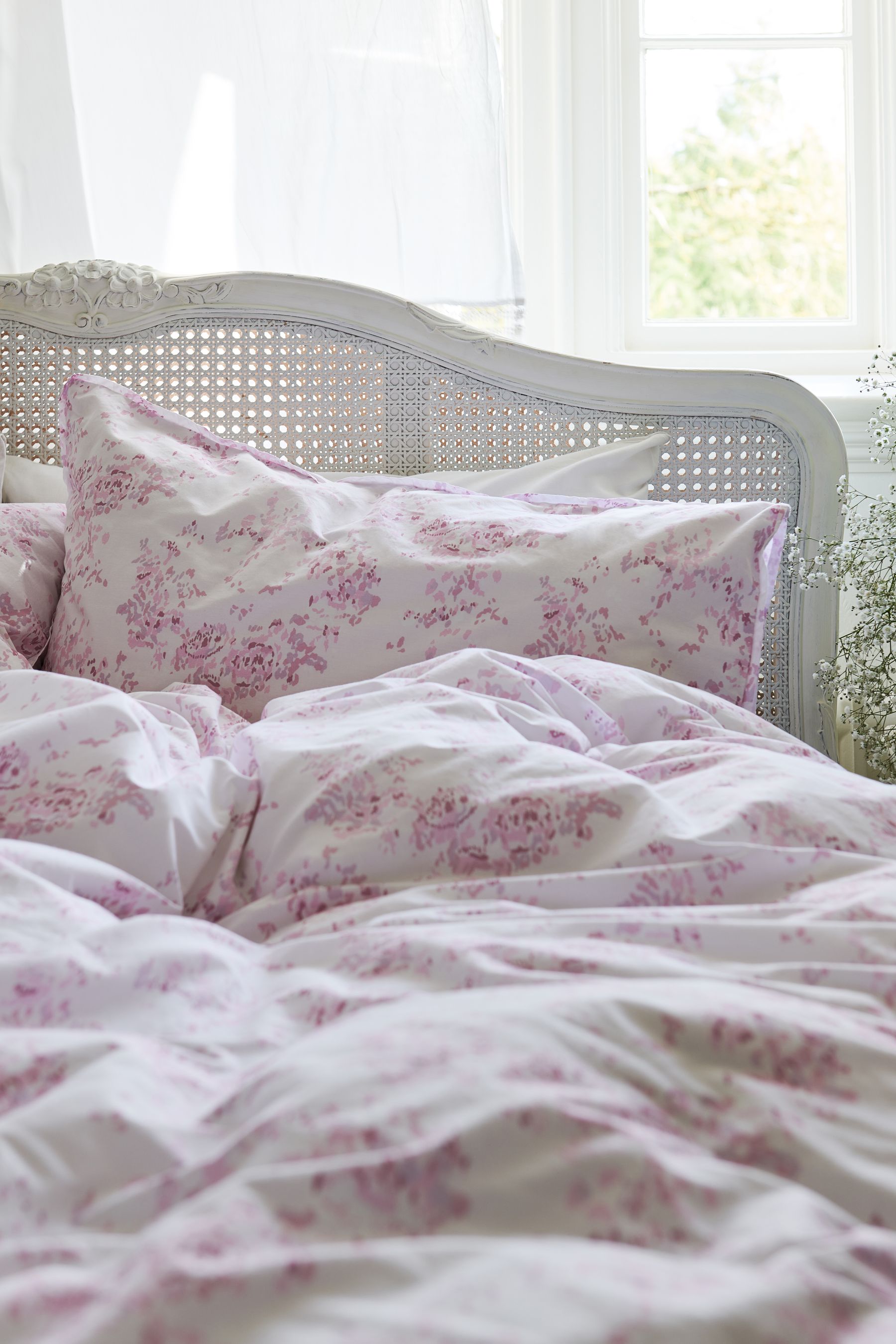Buy Shabby Chic by Rachel Ashwell® Watermark Pink 200 Thread Count 100% ...