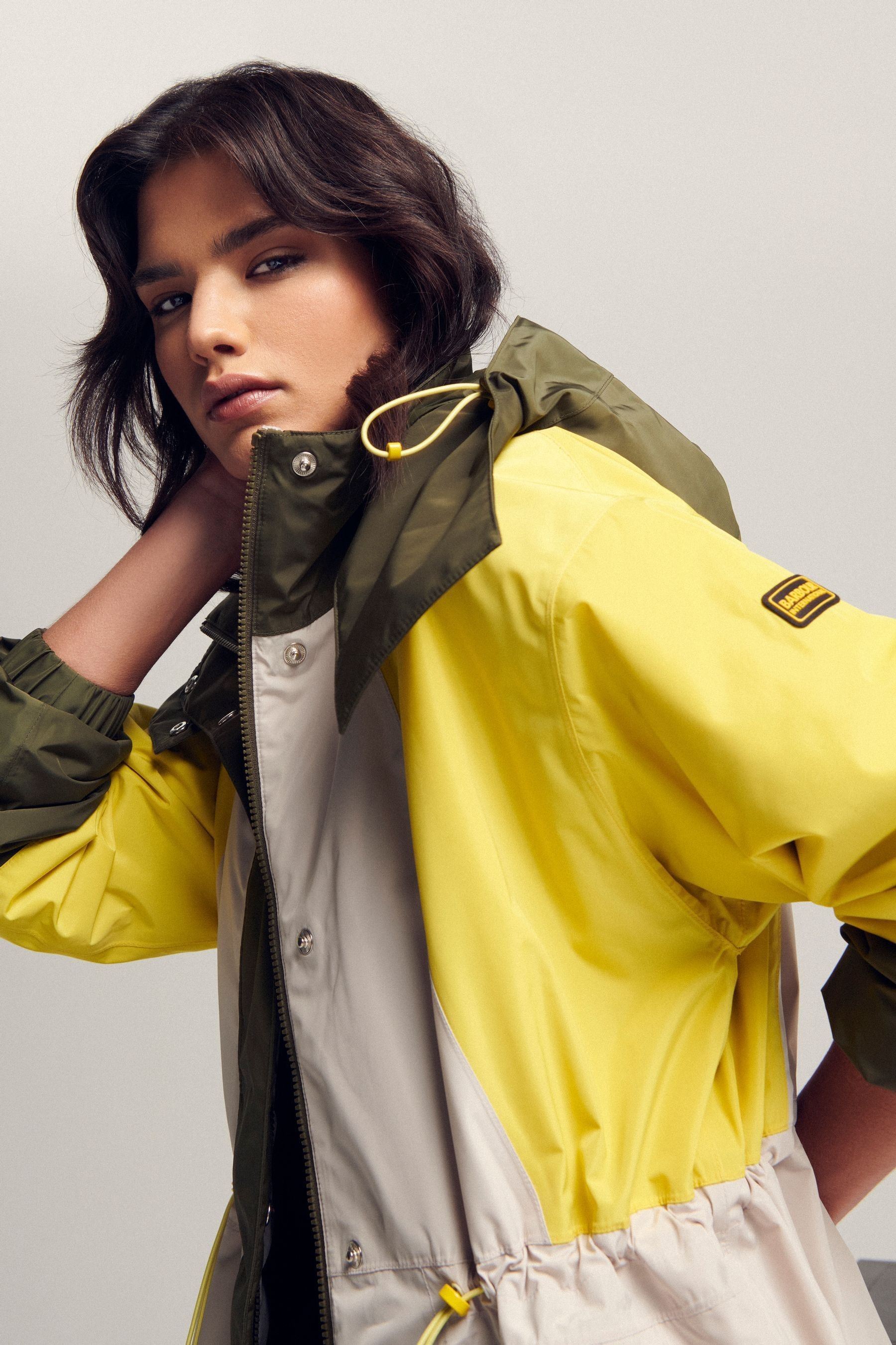 Buy Barbour International® Yellow Pendleton Colour Block Jacket from Next Ireland