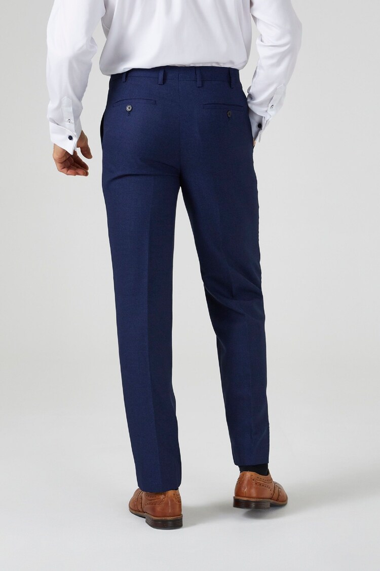 Buy Skopes Blue Harcourt Tailored Fit Suit Trousers from the Next UK ...
