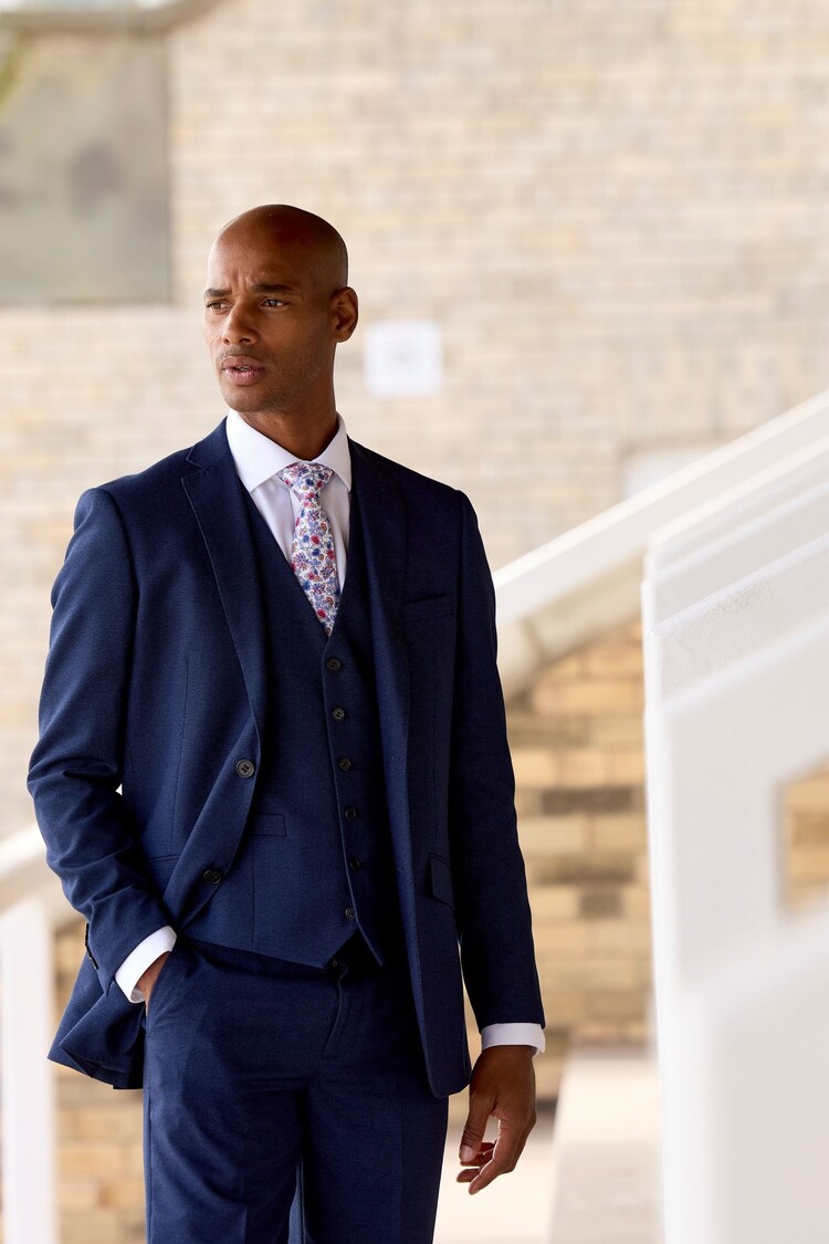 Buy Skopes Blue Tailored Harcourt Suit Jacket from the Next UK online shop