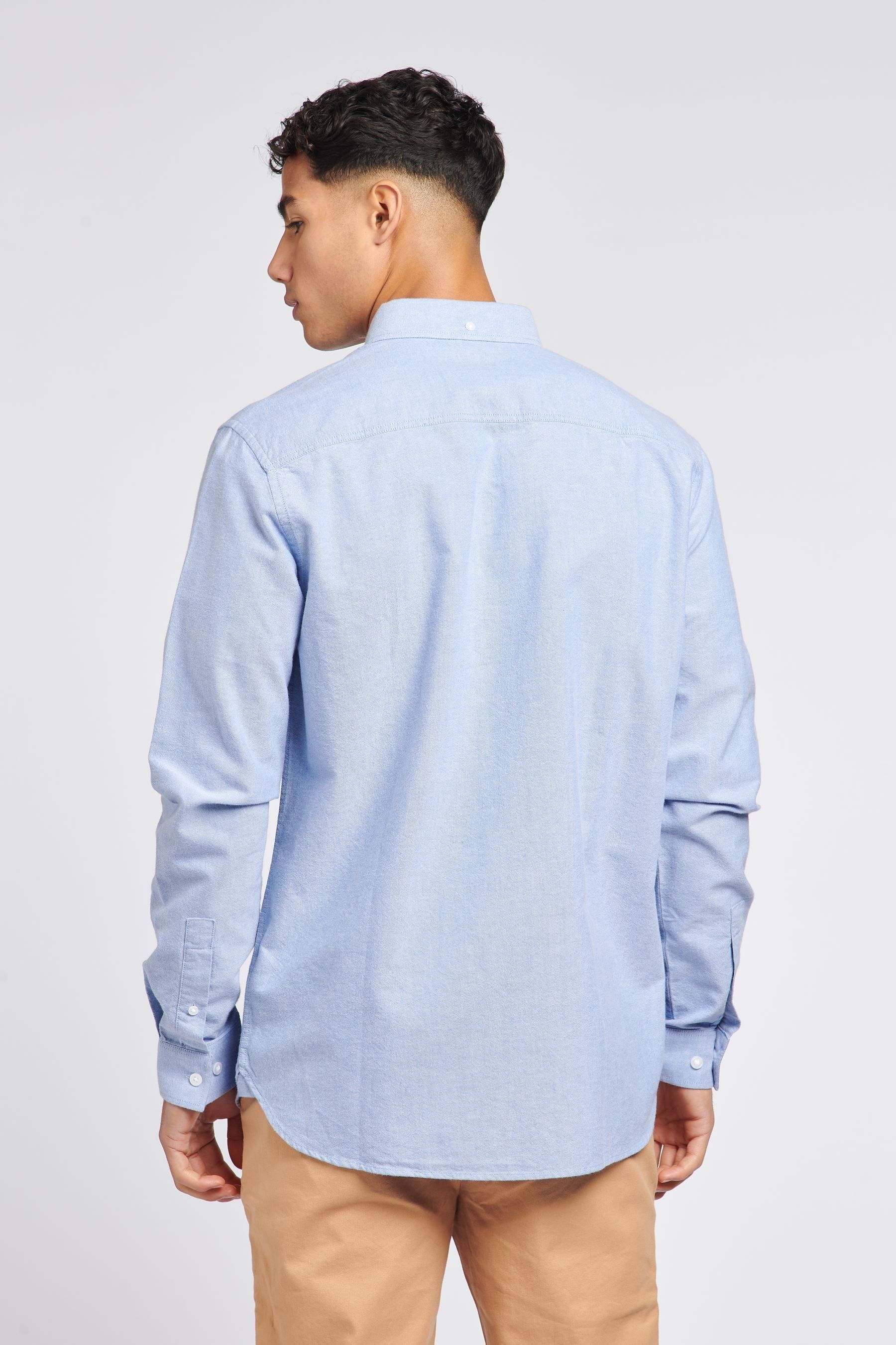 Buy Jack Wills Blue Wadsworth Oxford 100% Cotton Shirt from the Next UK ...