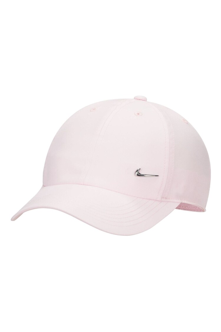 Buy Nike Pink Dri-FIT Kids Club Unstructured Metal Swoosh Cap from the ...