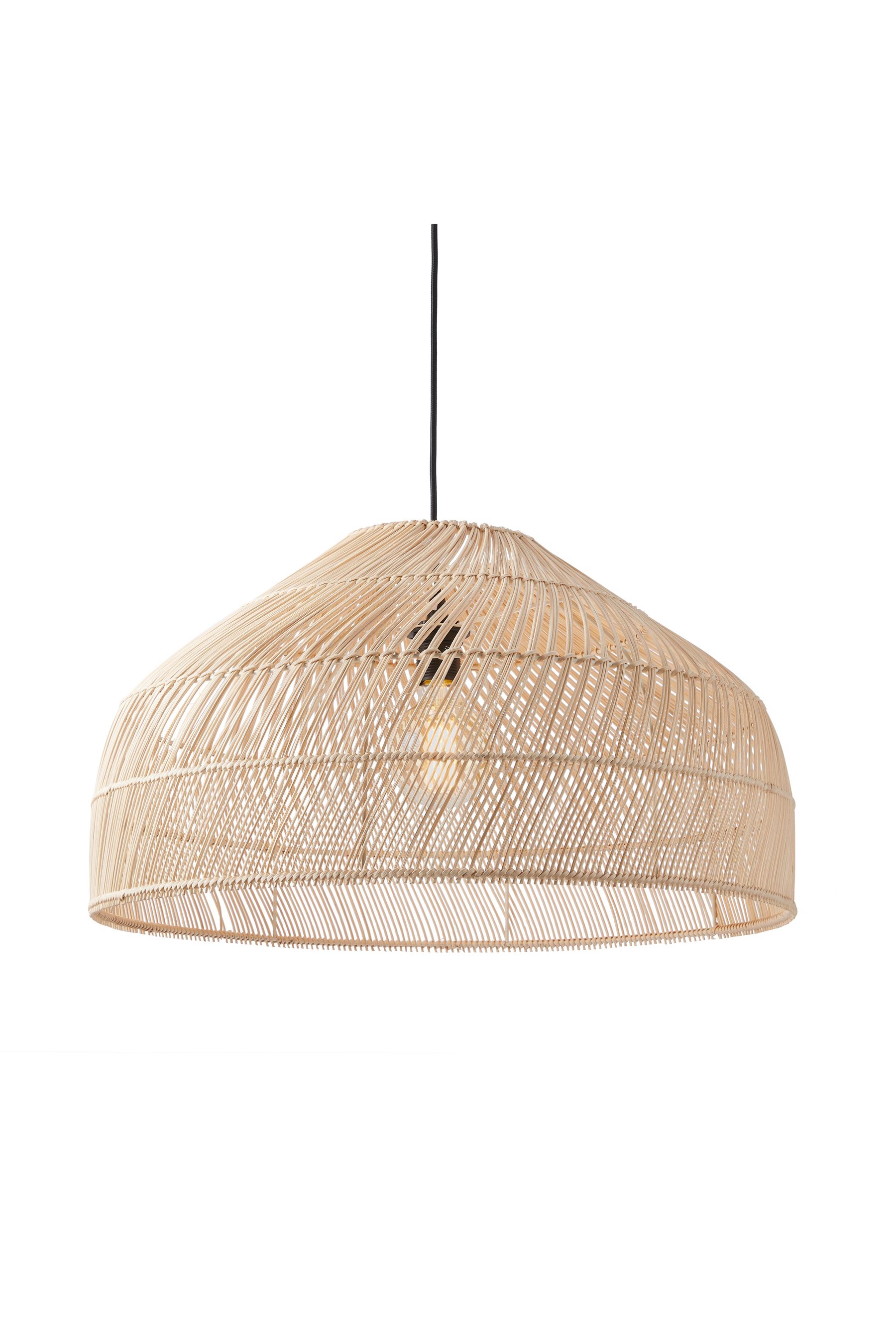 Buy MADE.COM Natural Rattan Java Extra Large Lamp Shade from the Next ...