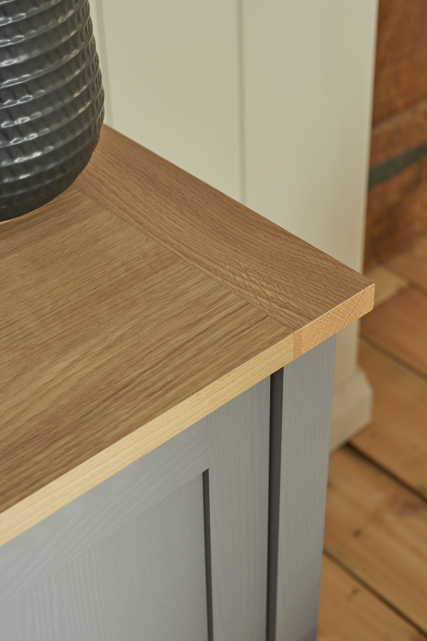 Buy Dove Grey Malvern Oak Effect Extra Large Sideboard from the Next UK ...