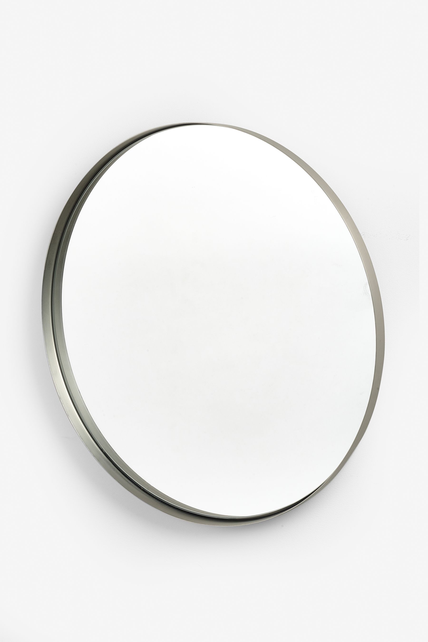 Buy Silver Chrome Round Wall Mirror from the Next UK online shop