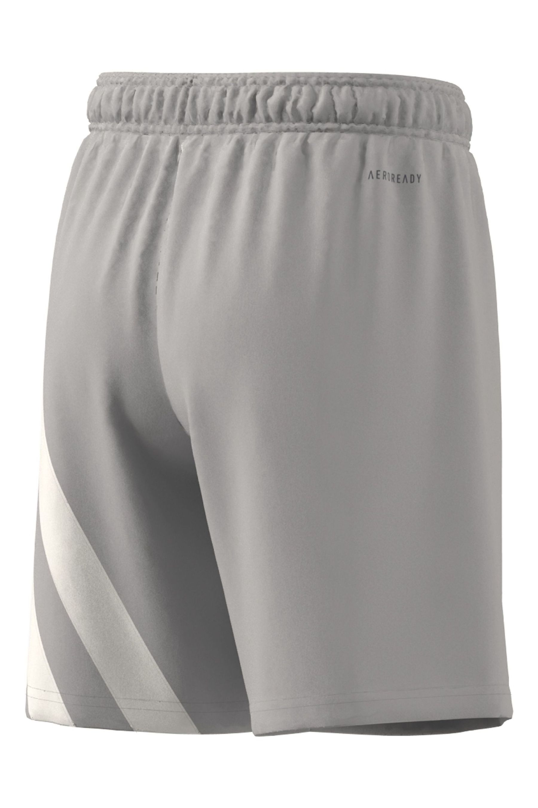 Buy adidas Light Grey Fortore 23 Football Shorts from the Next UK ...