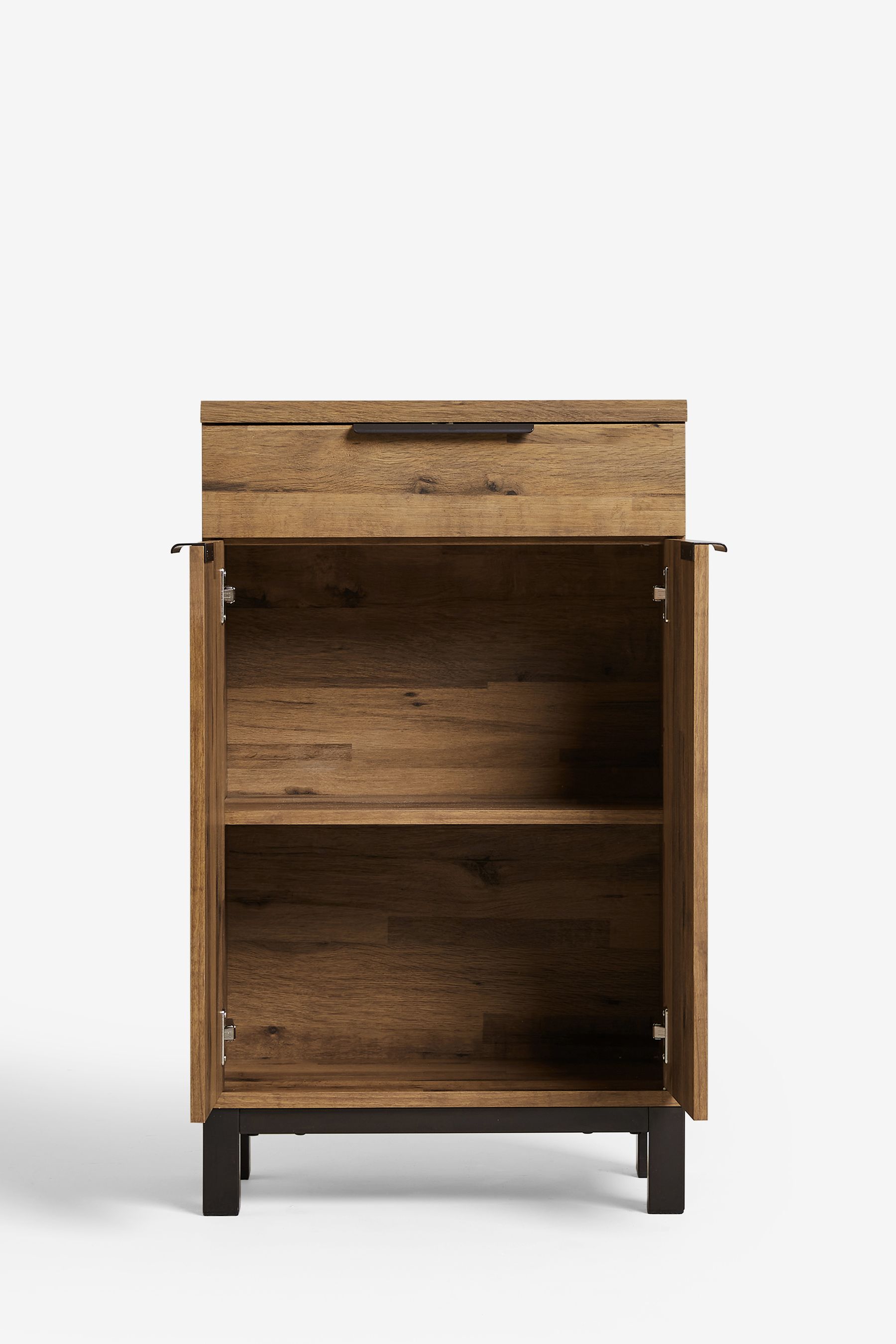 Buy Dark Bronx Oak Effect Slim Sideboard from the Next UK online shop