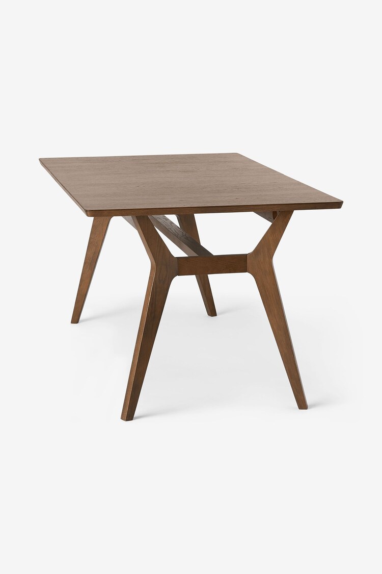 Buy MADE.COM Dark Oak Jenson Extendable 6 to 8 Seater Rectangle Dining ...