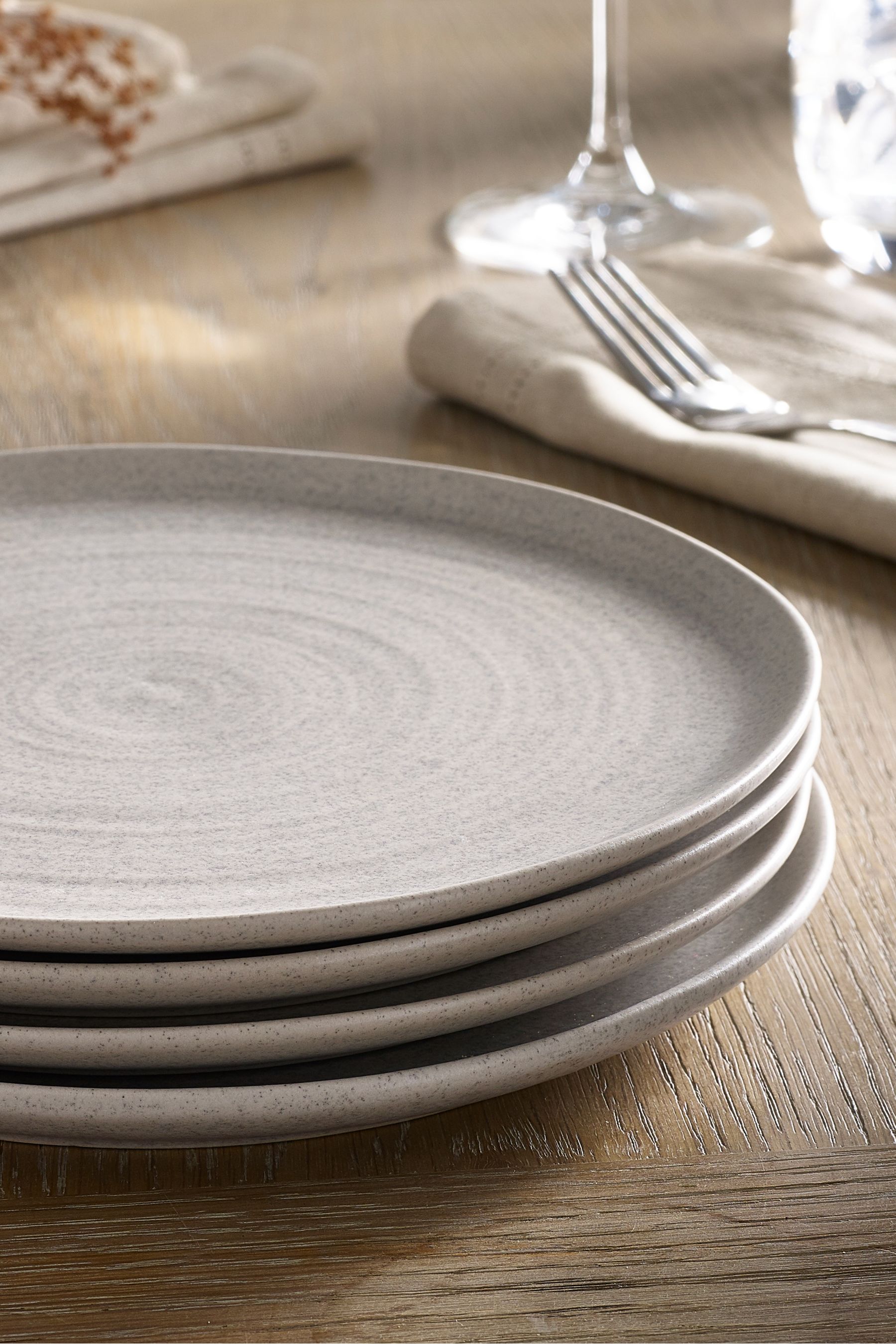 Buy Stone Kya Dinnerware Set of 4 Side Plates from the Next UK online shop