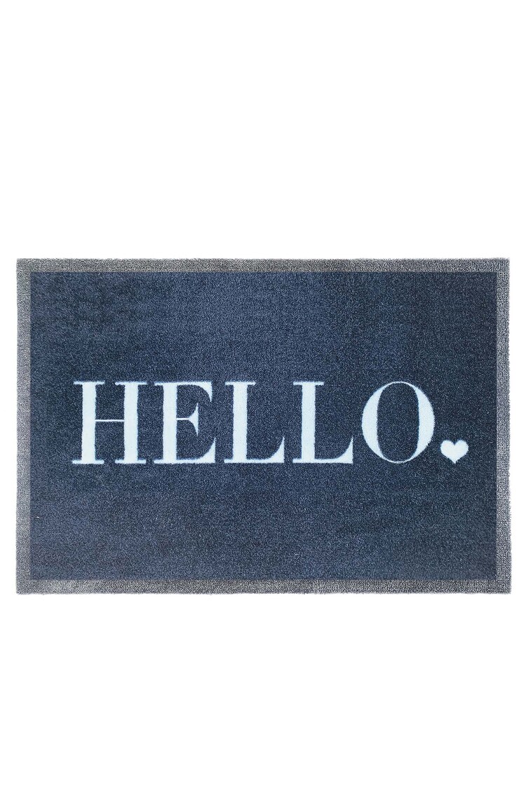 Buy My Mat Grey Nylon Indoor Hello Mat from the Next UK online shop