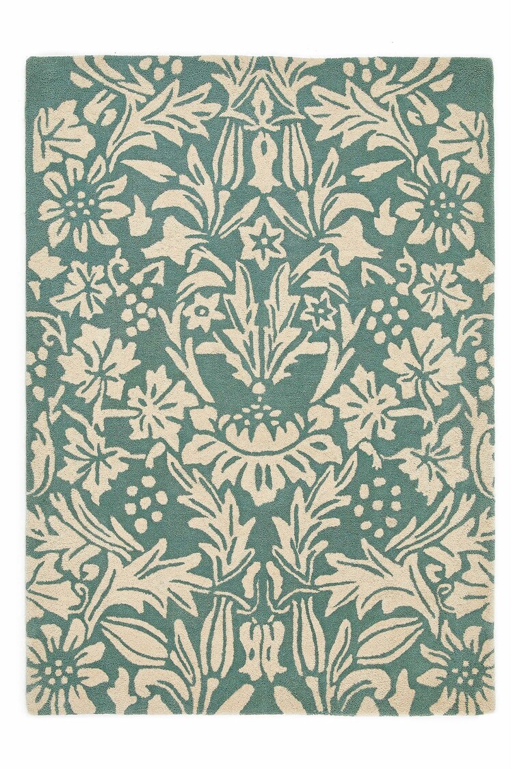 Buy Origins Teal Blue Heritage Rug from the Next UK online shop