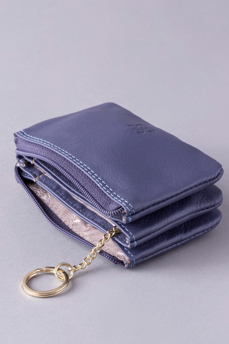 Buy Lakeland Leather Purple Multi Pocket Coin Purse from the Next UK ...