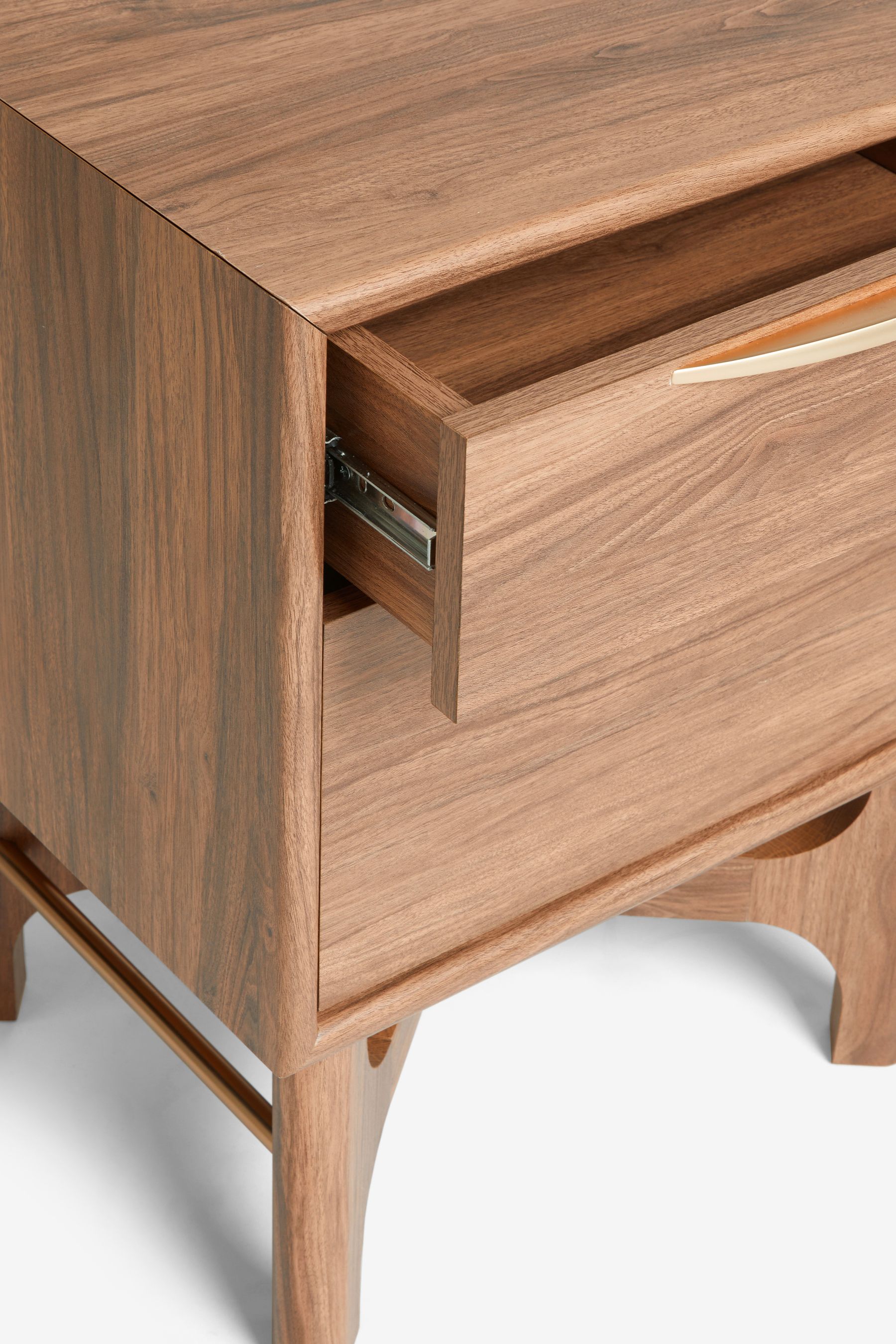 Buy Dark Jackson Walnut Effect Bedside Table from the Next UK online shop