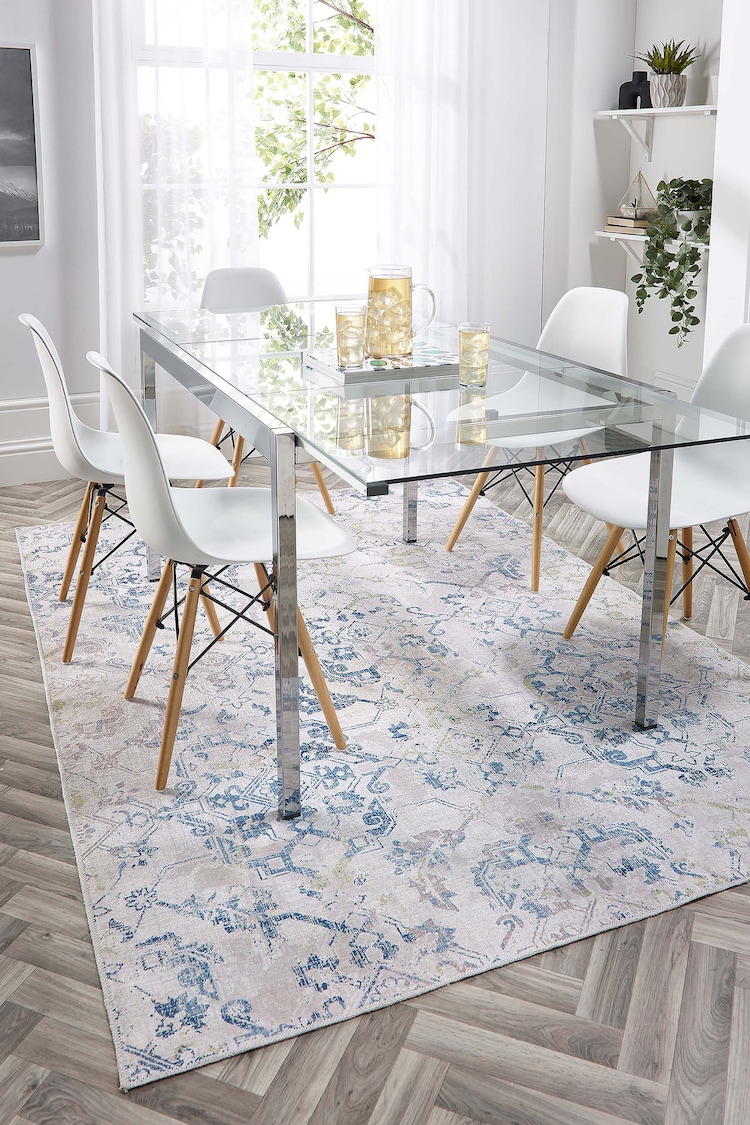 Buy Origins Blue Florence Rug from the Next UK online shop