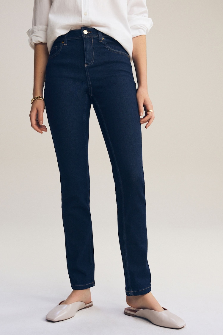 Buy Rinse Blue Slim Supersoft Jeans from the Next UK online shop