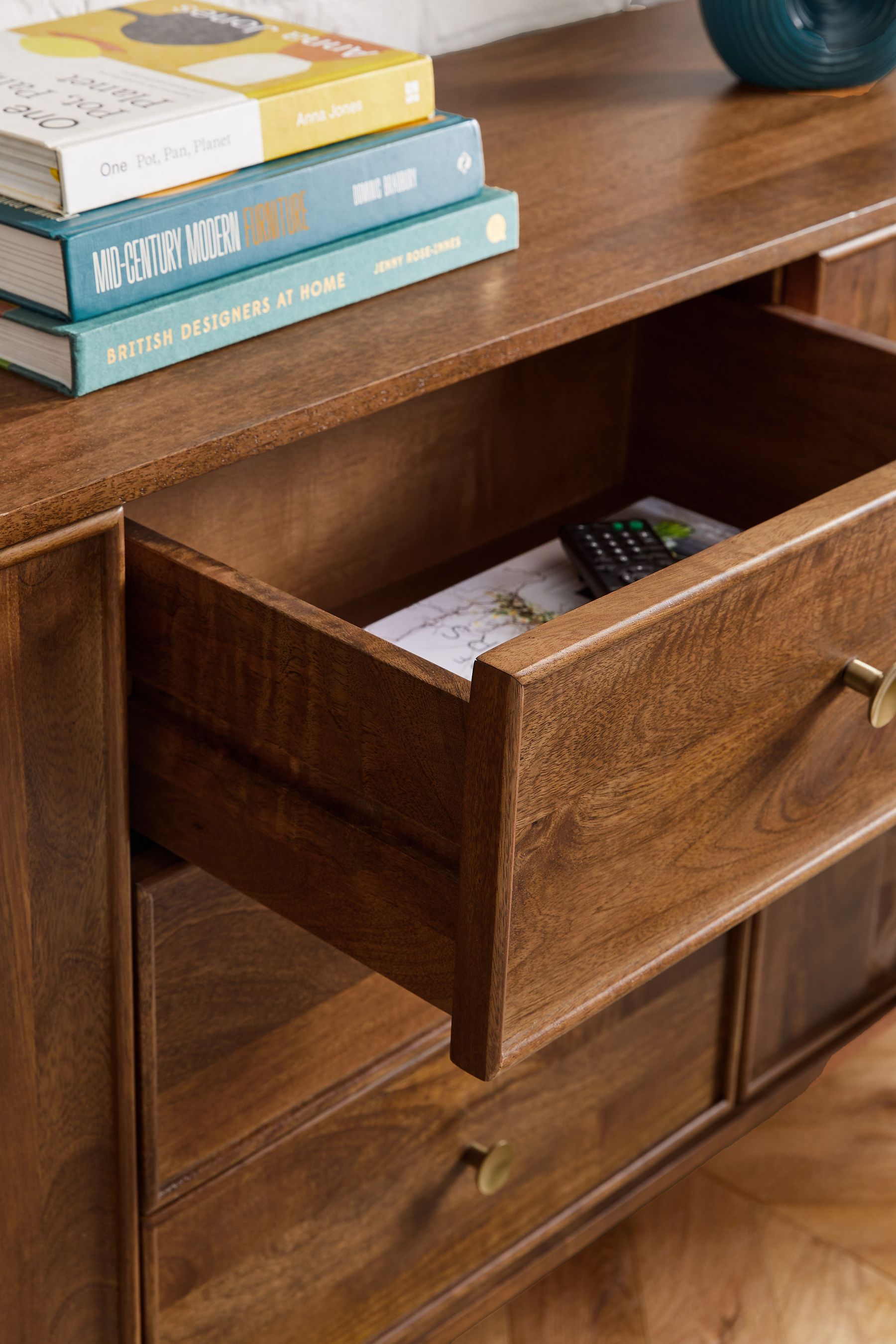 Buy Dark Lloyd Mango Wood Extra Large Sideboard from the Next UK online ...