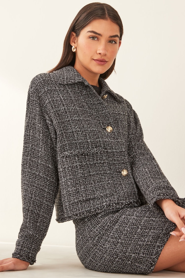 Buy Emme by Marella Grey ISER Boucle Jacket from the Next UK online shop