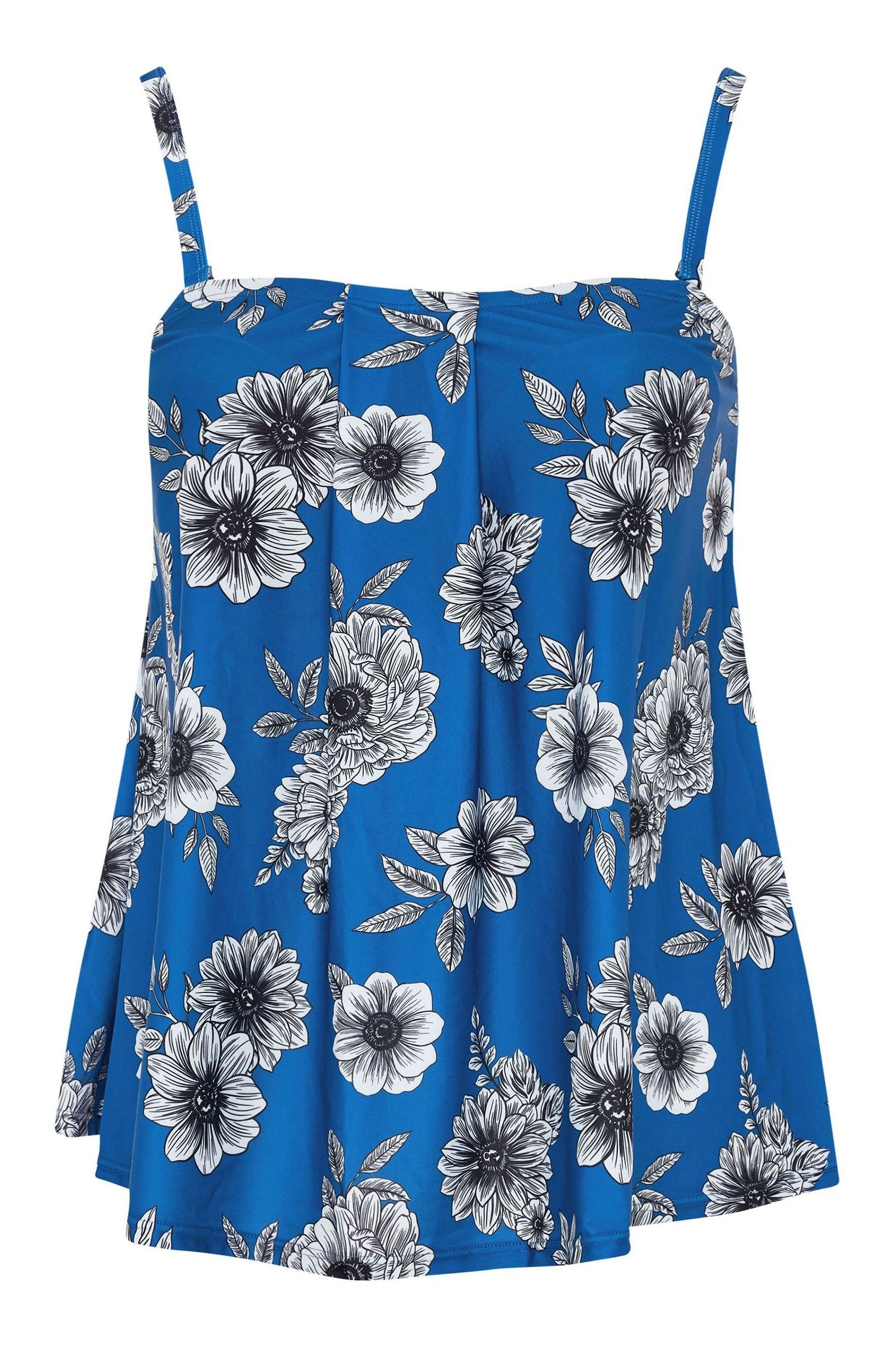 Buy Yours Curve Blue A-Line Tankini from the Next UK online shop