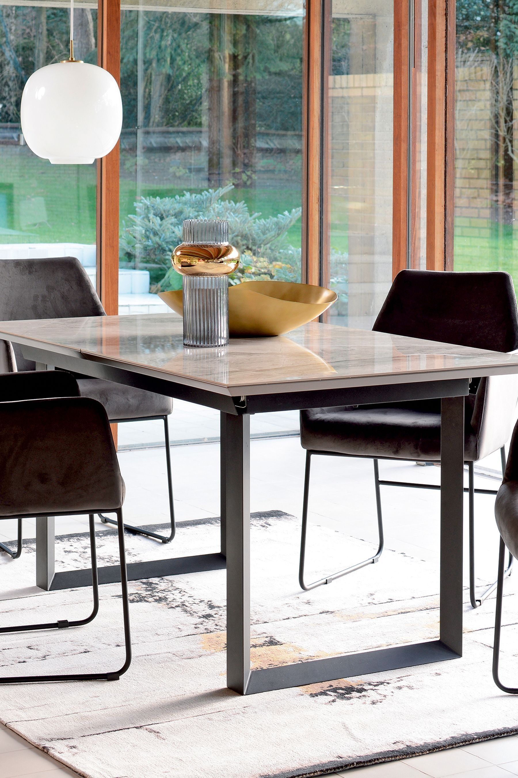 Dwell marble dining table store