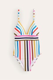 Buy Boden Multi Arezzo V-Neck Panel Swimsuit from the Next UK online shop