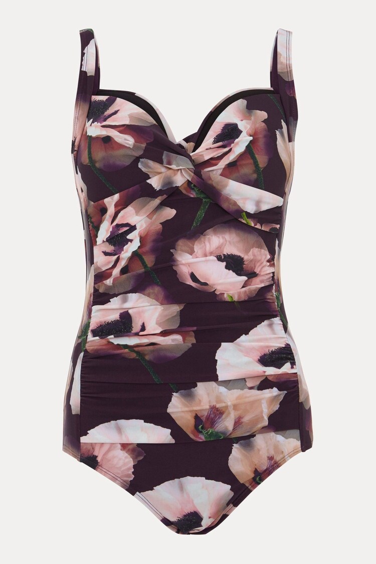 Buy Phase Eight Black Print Poppy Swimsuit from the Next UK online shop