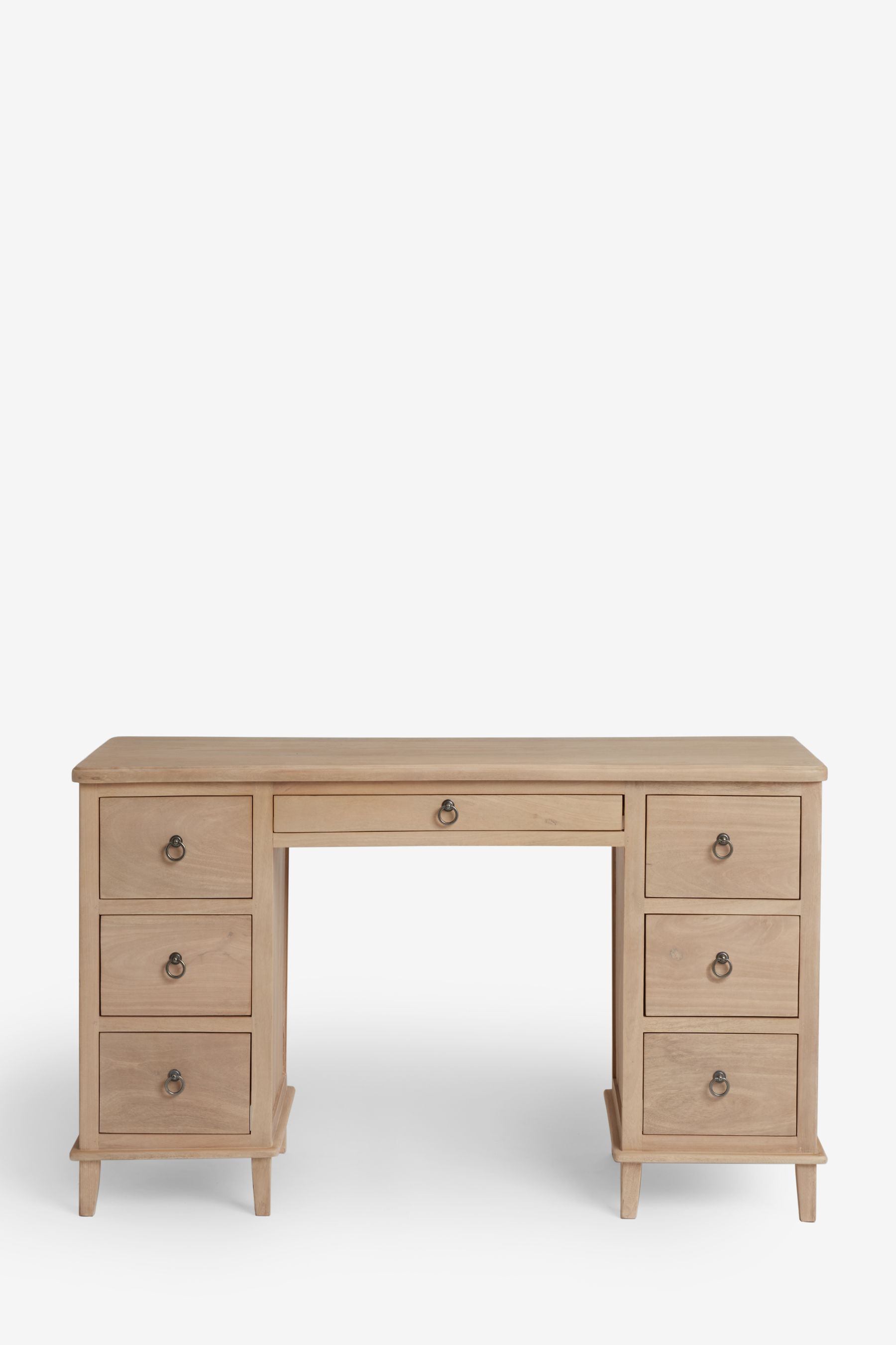 Buy Light Natural Sadie Solid Mango Console Dressing Table from the ...
