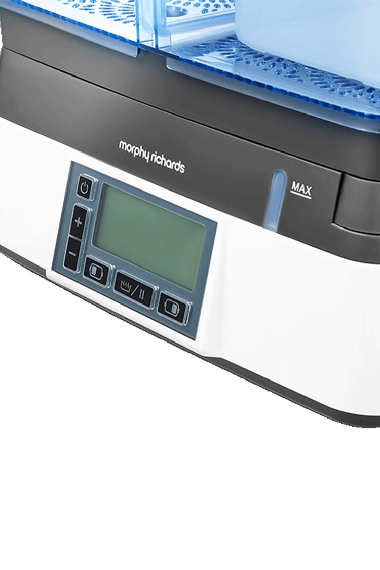 Buy Morphy Richards White 6L Compact Intellisteam Food Steamer from the ...