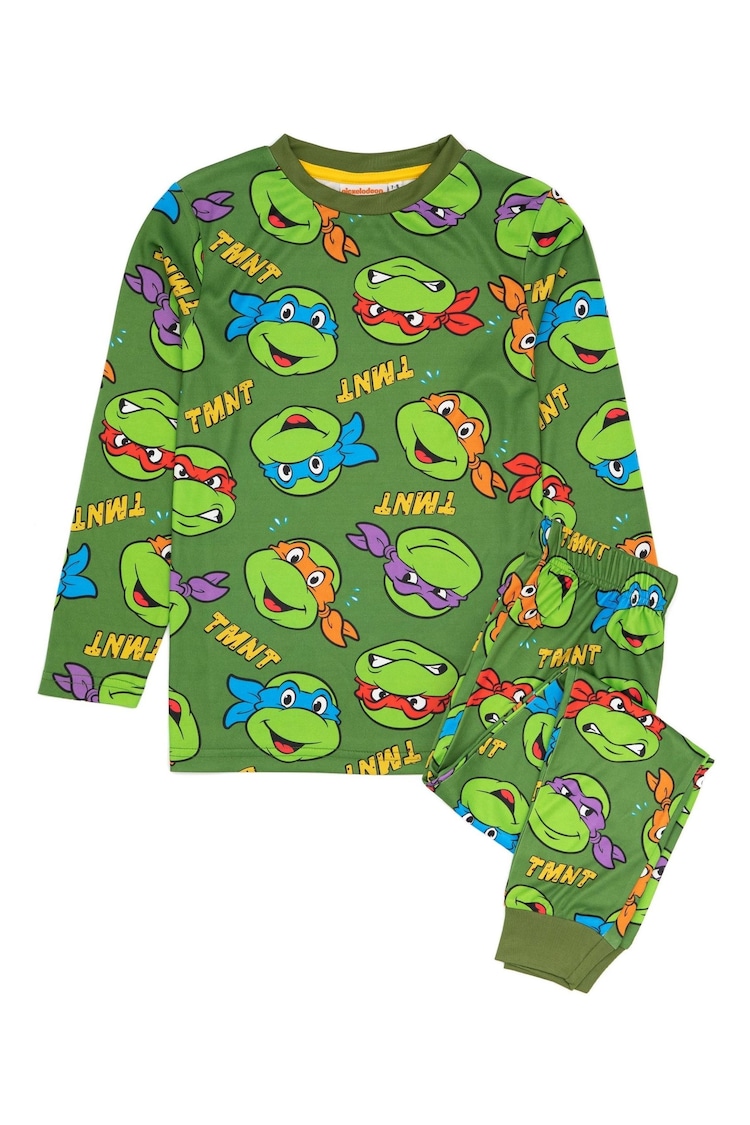 Buy Vanilla Underground Green Teenage Mutant Ninja Turtles Boys Long ...