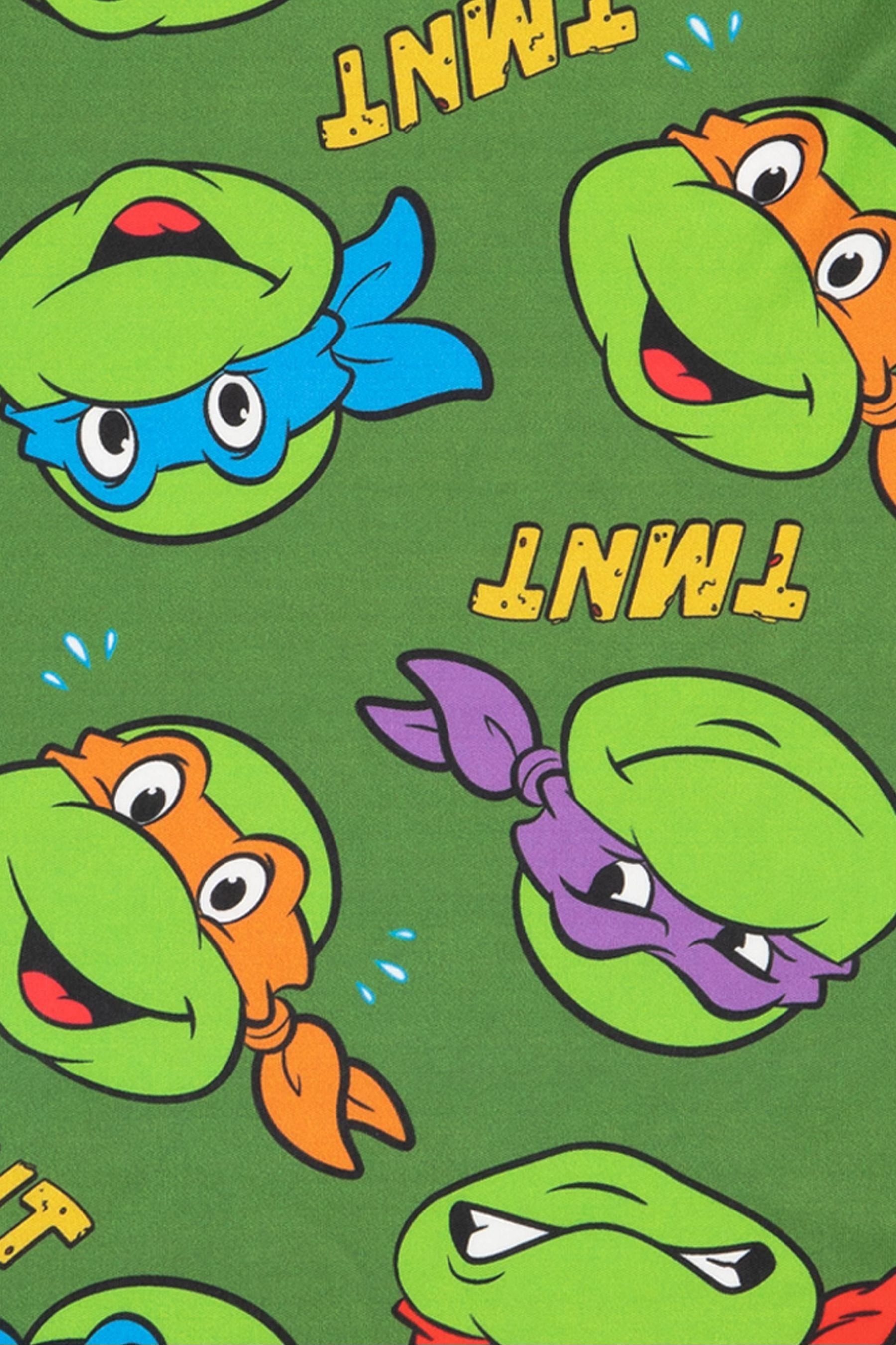 Buy Vanilla Underground Green Teenage Mutant Ninja Turtles Boys Long ...